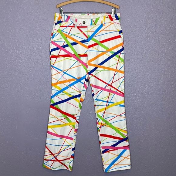 Loudmouth | Pants | Loudmouth Golf Colorful Striped Pants | Poshmark